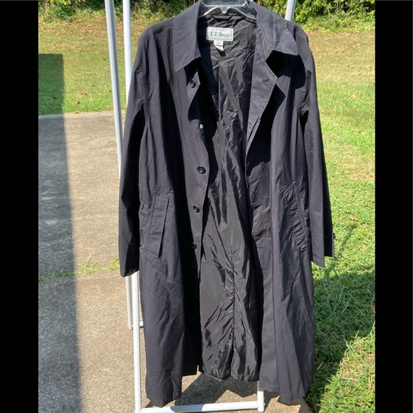 L.L. Bean | Jackets & Coats | Ll Bean Mens Long Goretex Jacket In Black ...